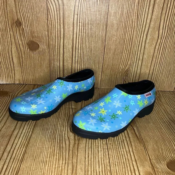 Shoes | Ladybug Ranger Light Blue Clog Style Waterproof Gardening Shoes ...